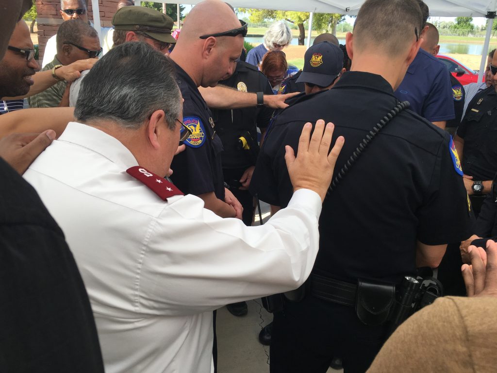 Police partnership promotes prayer | Caring Magazine