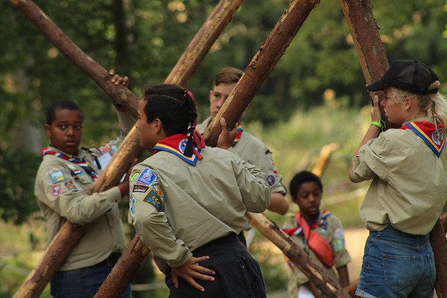 French Scout Leader admitted to Order of the Founder | Caring Magazine