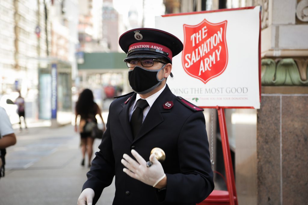 How The Salvation Army will keep bell ringers safe this Christmas ...