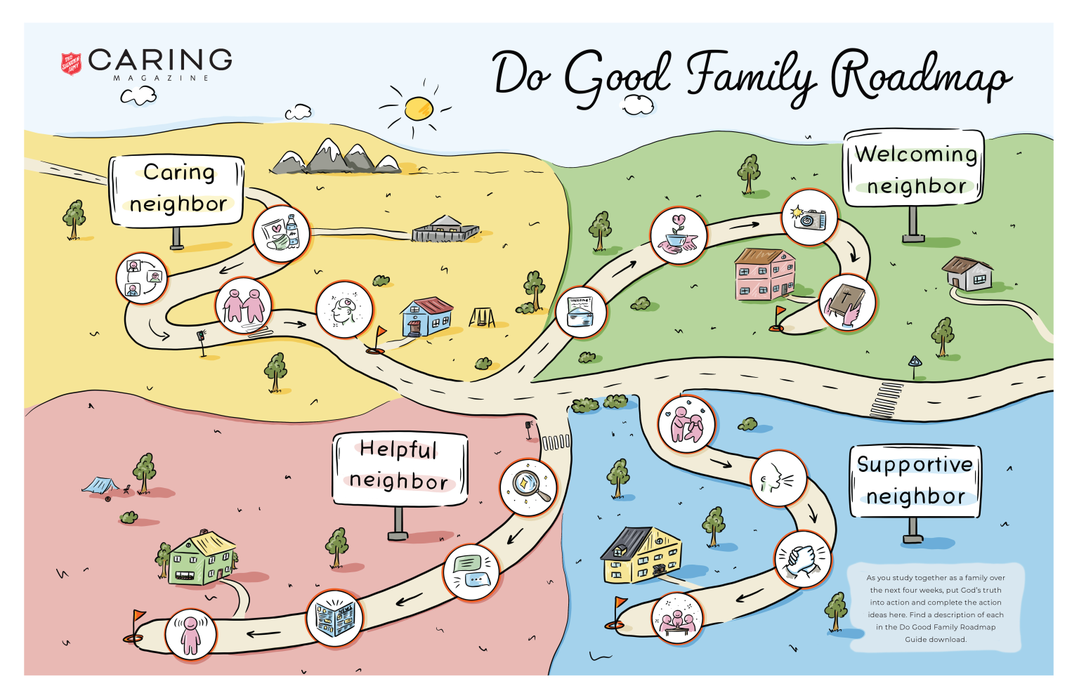 Do Good Family Roadmap: Be a caring neighbor | Caring Magazine