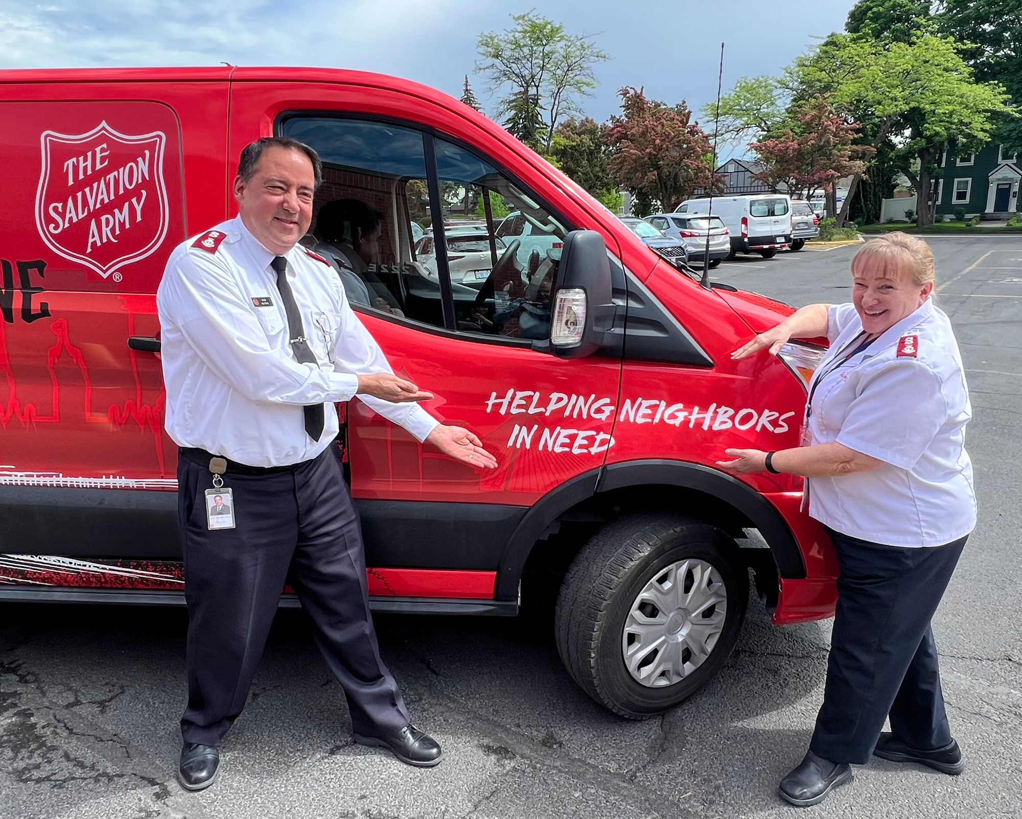 Salvation Army Street Level driver delivers first step to exit homelessness | Caring Magazine